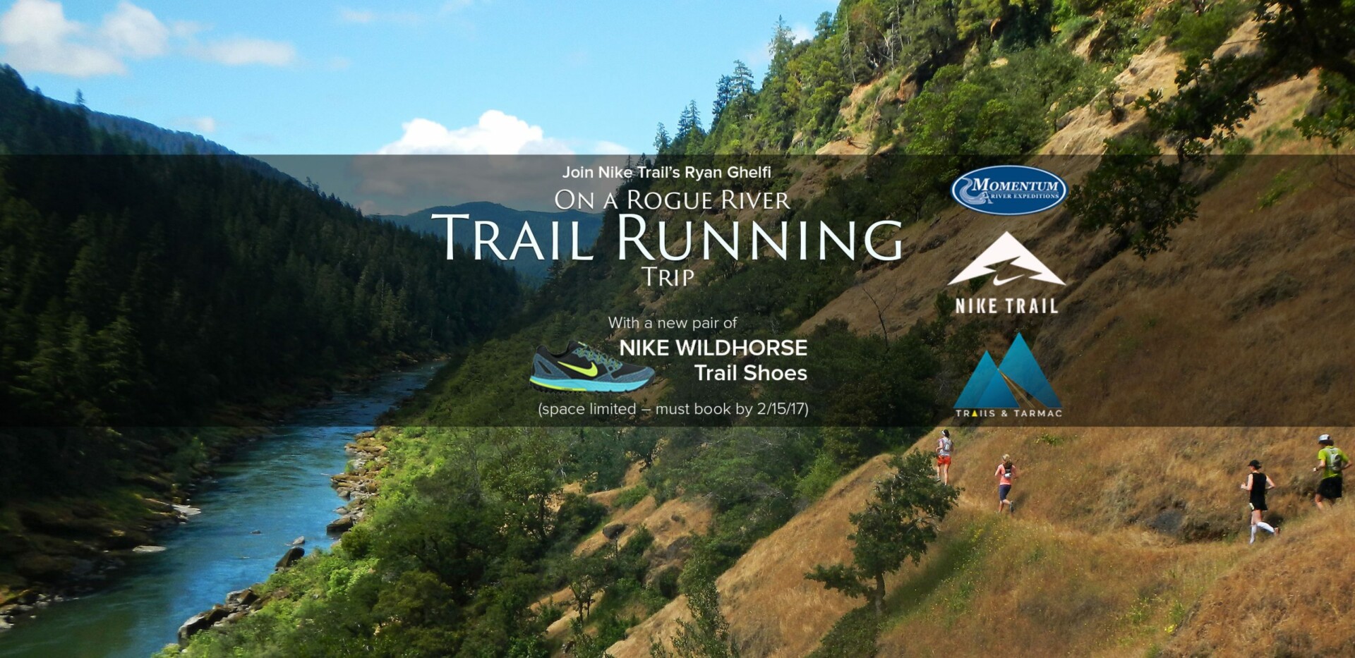 Rogue Trail + Ryan Ghelfi + Nike Wildhorse Trail Shoes | Momentum River ...