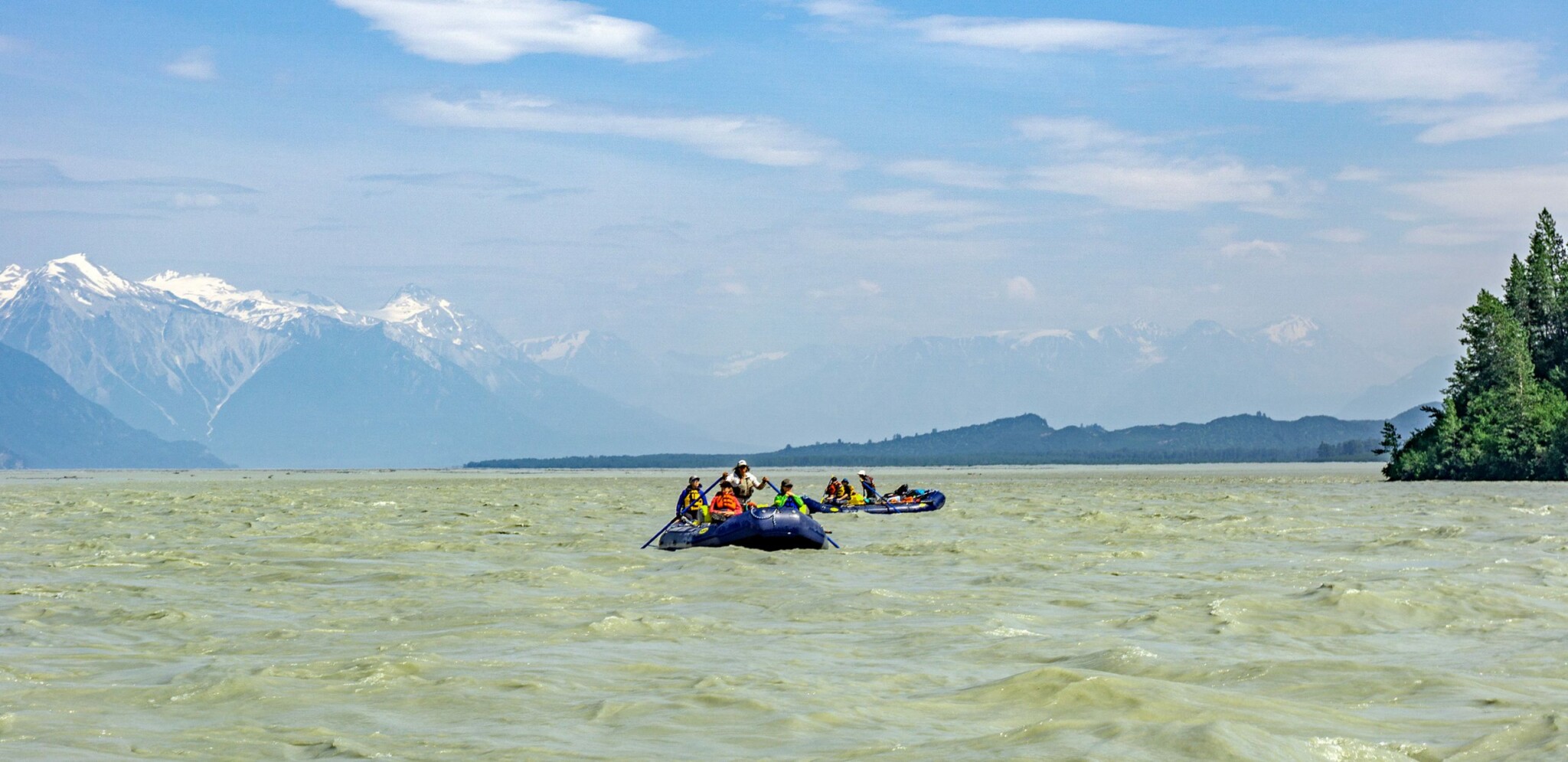 Trip Itinerary Tatshenshini River Rafting | Momentum River Expeditions