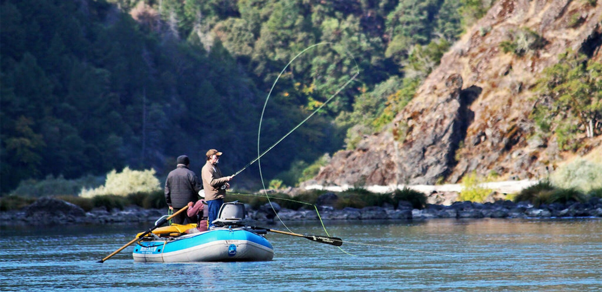 Media: rogue-river-fly-fishing-raft-line | Momentum River Expeditions