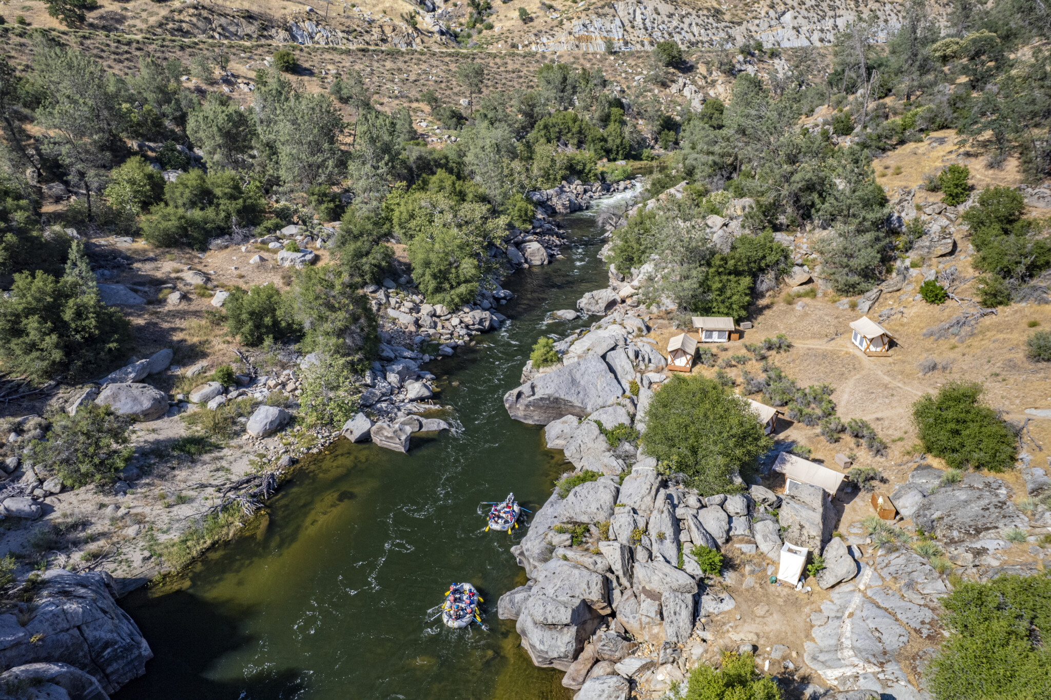 The Kern River Safari Camp Kern River Rafting Safari | Momentum River ...